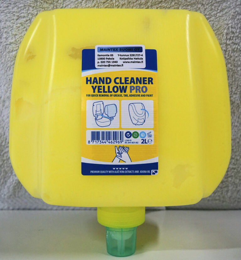 HAND CLEANER YELLOW PRO – Maintex Suomi Oy